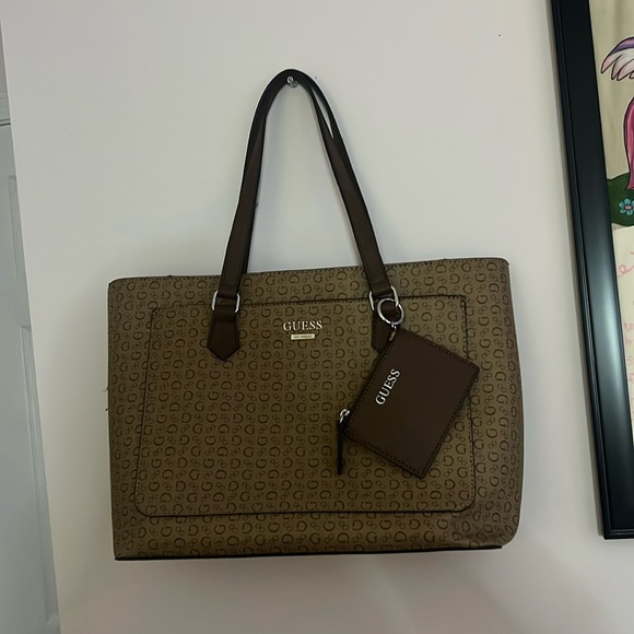 G by Guess | Bags | Brown Guess Purse With Matching Wallet | Poshmark